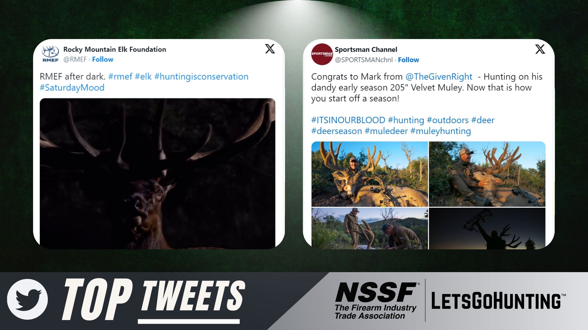 Top 9 Must-Read Outdoor Tweets This Week - NSSF Let's Go Hunting
